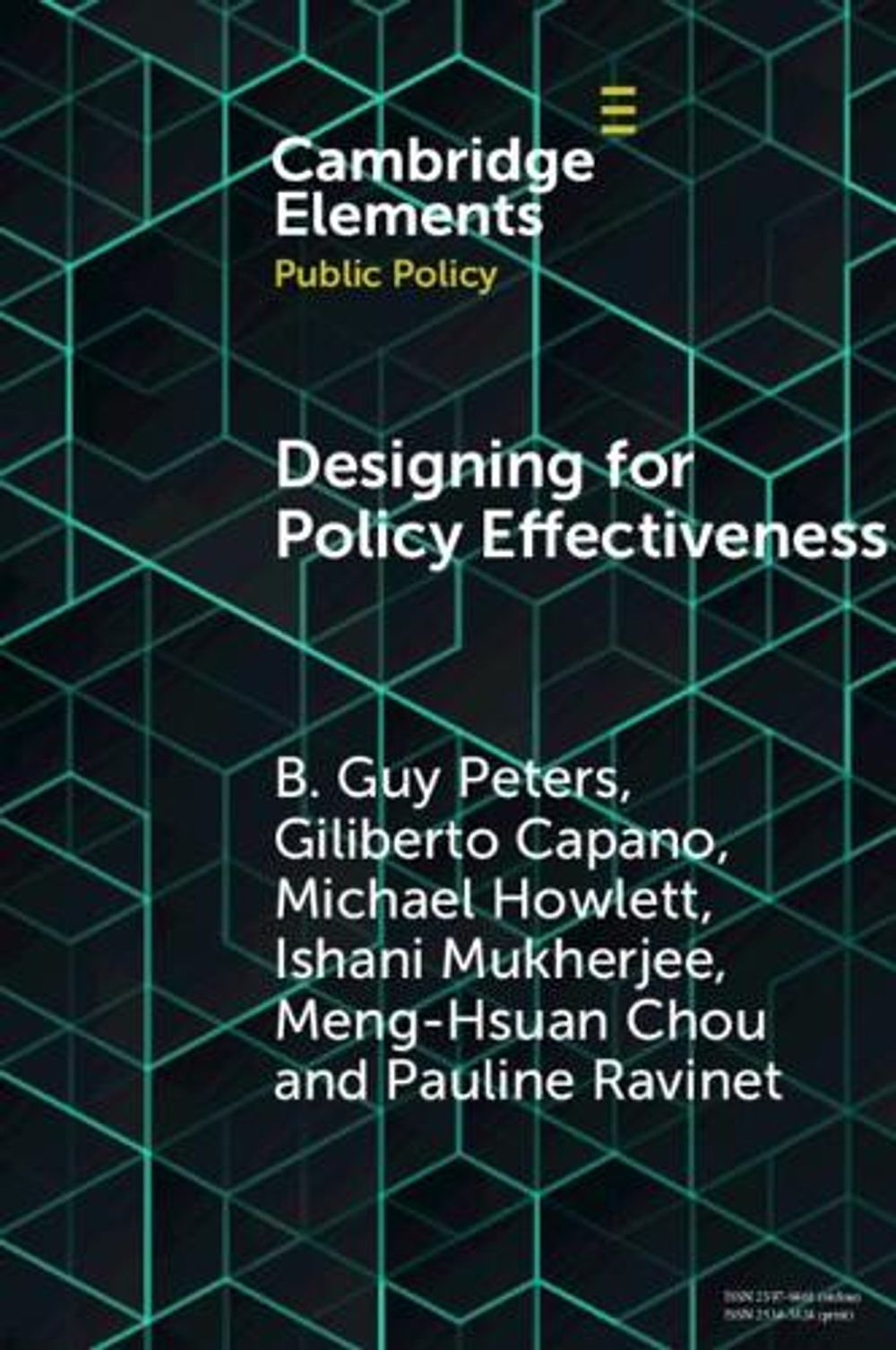 Designing for Policy Effectiveness by B. Guy Peters, Paperback ...