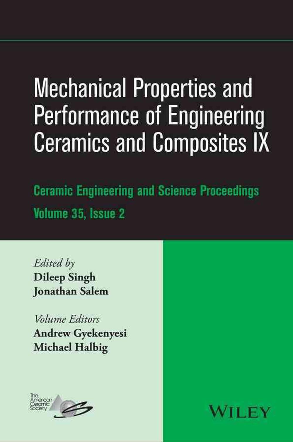 Mechanical Properties and Performance of Engineering Ceramics and ...