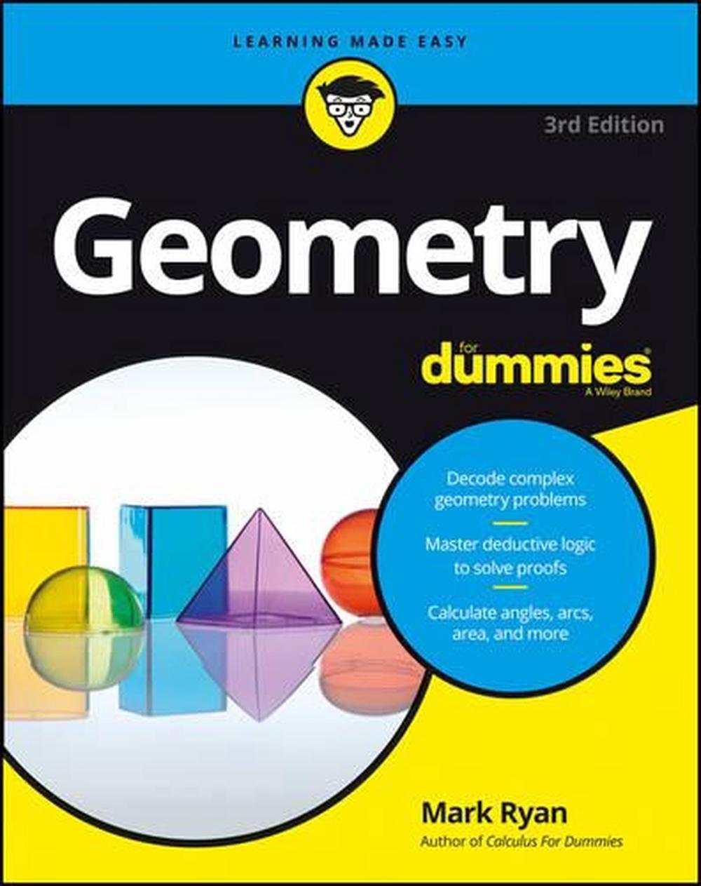 Geometry For Dummies by Mark Ryan, Paperback, 9781119181552 | Buy ...