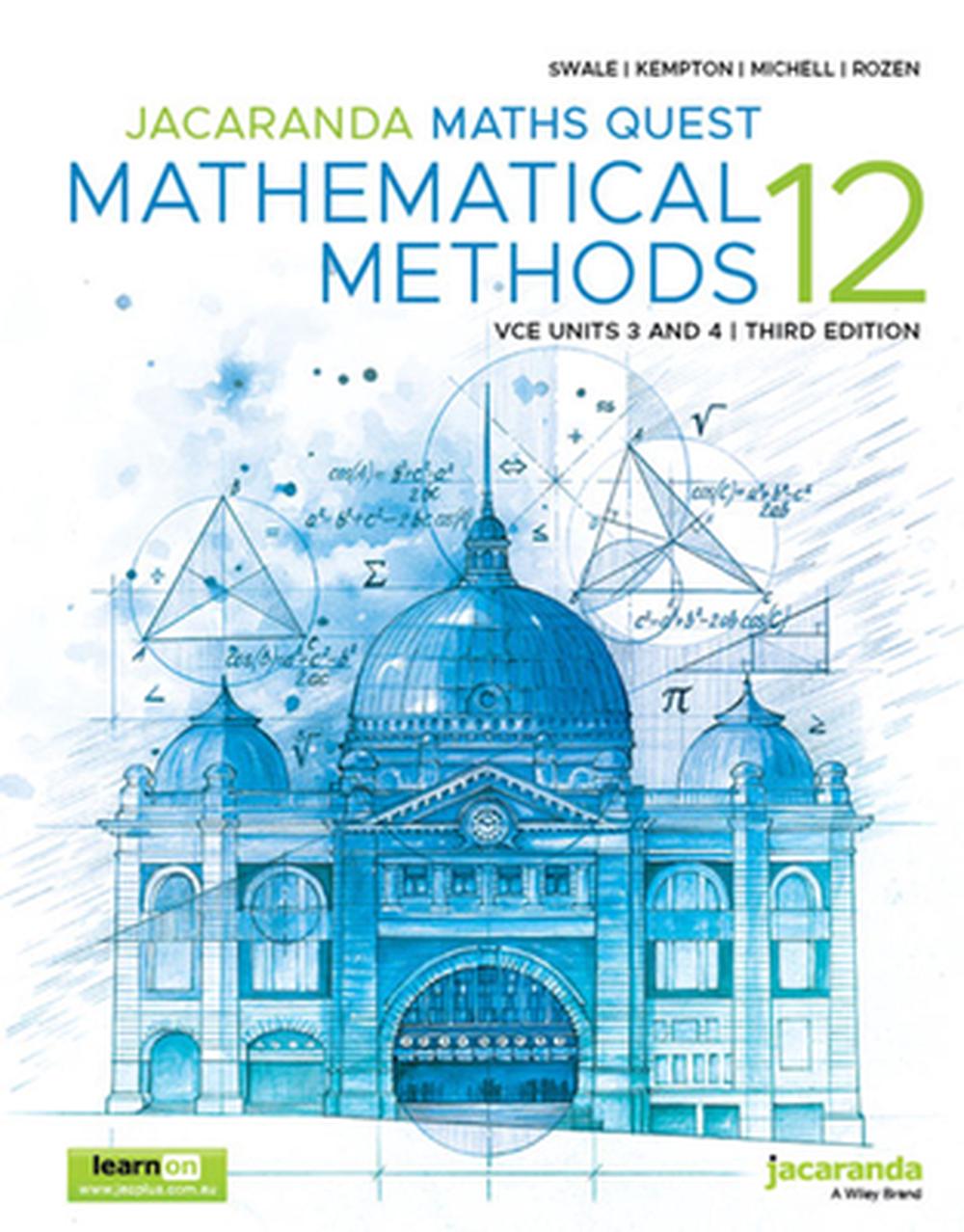 Jacaranda Maths Quest 12 Mathematical Methods VCE Units 3 and 4 3e learnON and Print by Margaret ...