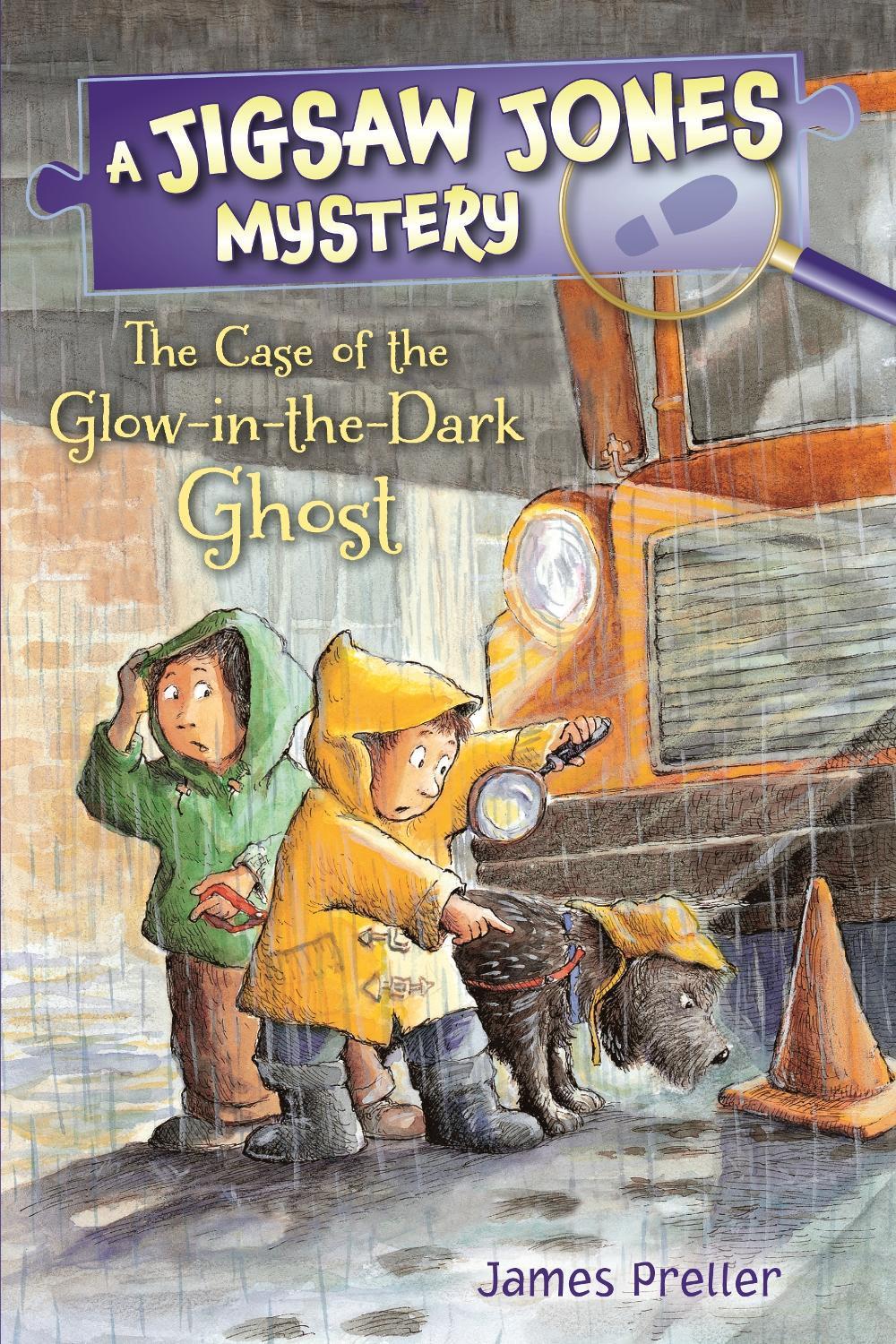 Jigsaw Jones: The Case of the Glow-in-the-Dark Ghost by James Preller ...