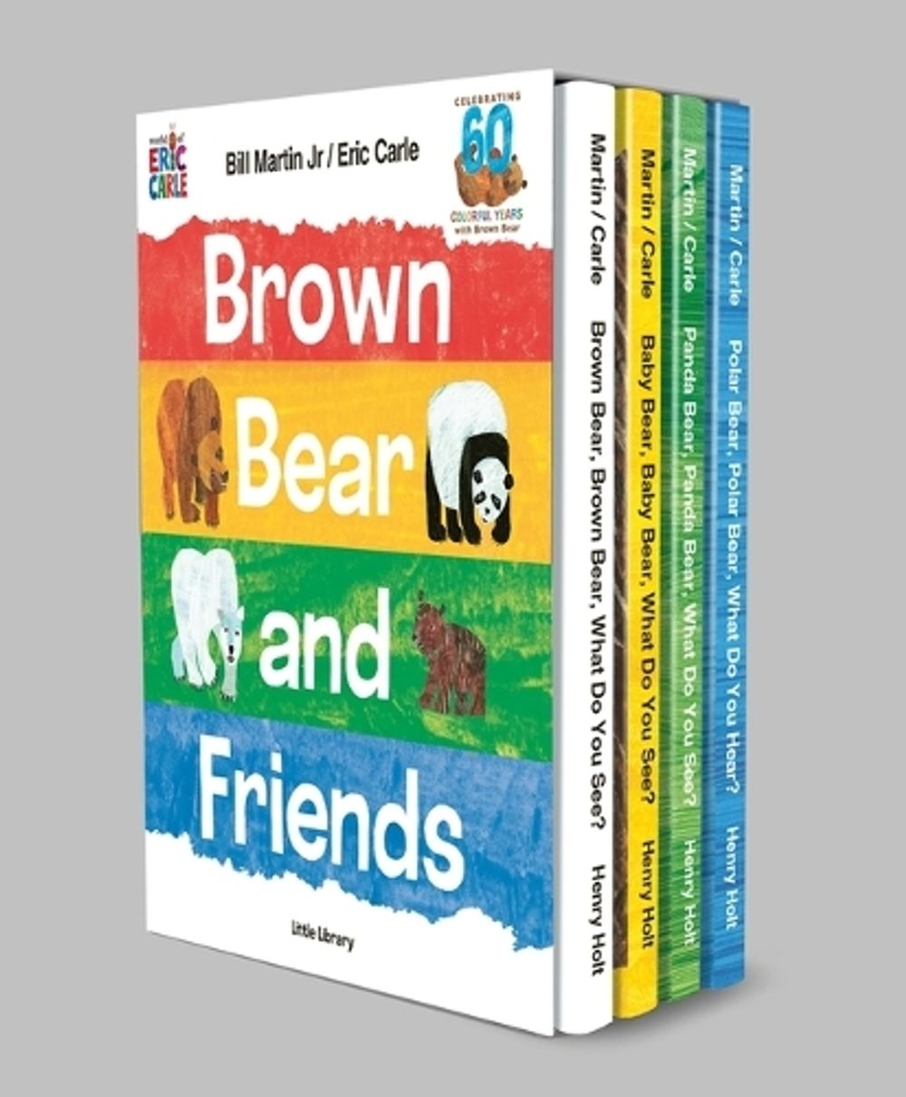 Brown Bear and Friends Little Library by Eric Carle, 9781250430427 ...