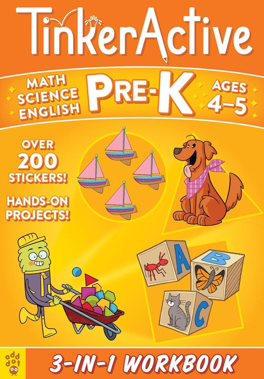 TinkerActive Workbooks: Pre-K bind-up by Nathalie Le Du, Paperback ...