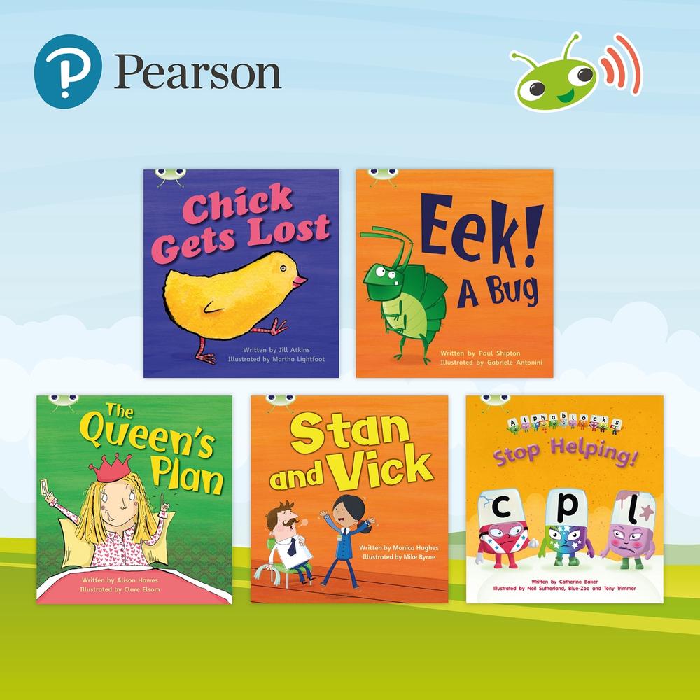 Bug Club Phonics complete pack of decodable readers (single copies and ...