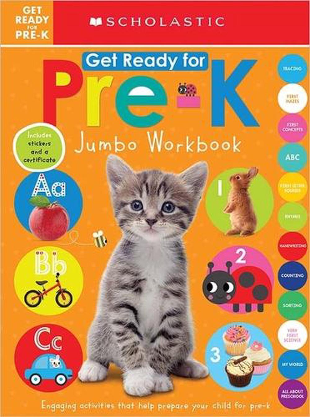 Get Ready for Pre-K Jumbo Workbook: Scholastic Early Learners (Jumbo ...