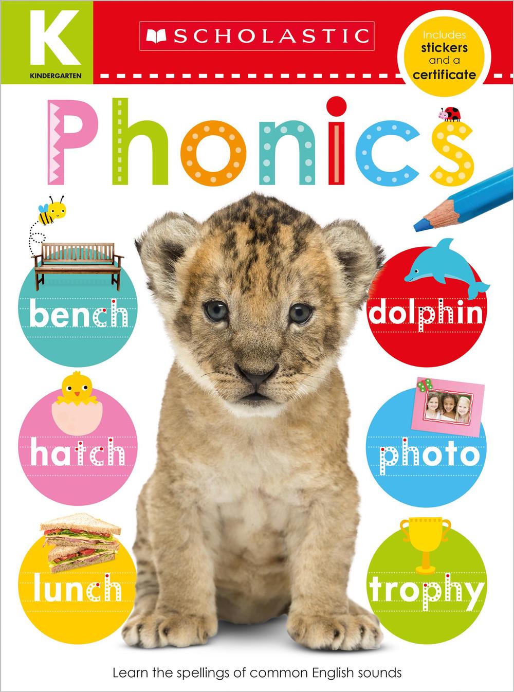 Phonics Kindergarten Workbook: Scholastic Early Learners (skills ...