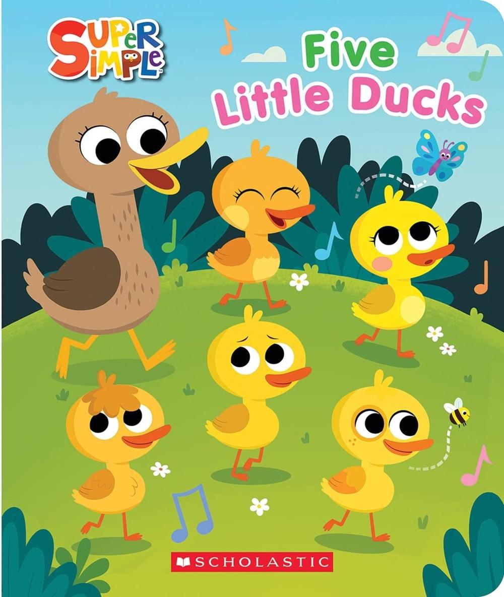 SUPER SIMPLE: FIVE LITTLE DUCKS SQUISHY COUNTDOWN BOOK by Scholastic ...