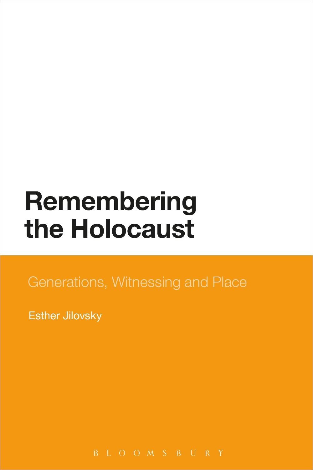 Remembering the Holocaust by Dr Esther Jilovsky, Paperback ...