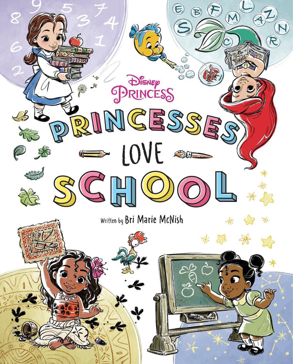 Disney Princess: Princesses Love School! by Bri Marie McNish, Hardcover ...