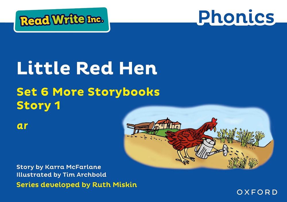 Read Write Inc. Phonics: Little Red Hen (Blue Set 6A Storybook 1), 1st ...