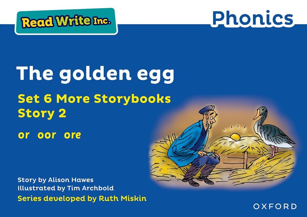 Read Write Inc. Phonics: The golden egg (Blue Set 6A Storybook 2), 1st ...