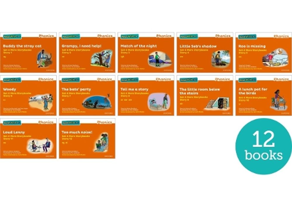 Read Write Inc. Phonics: Orange Set 4 More Storybooks (Mixed Pack of 12 ...