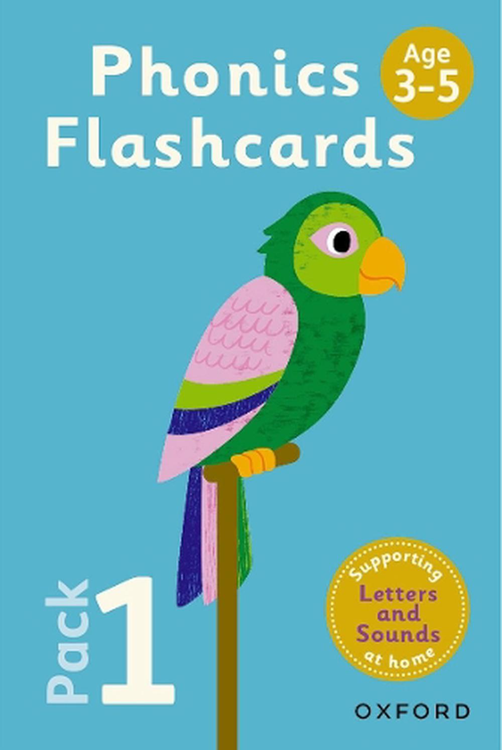Essential Letters and Sounds Phonics Flashcards Pack 1 by Katie Press ...