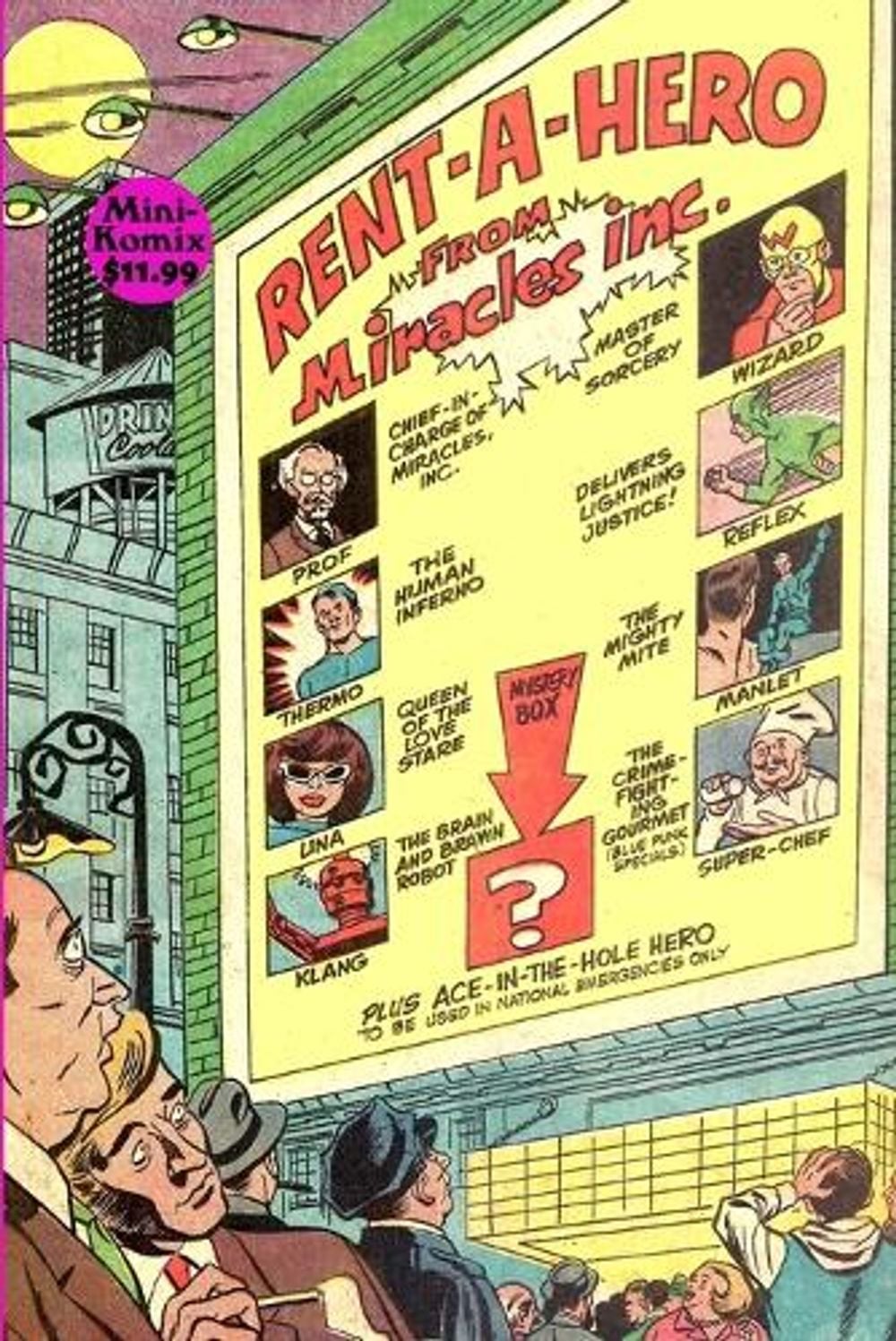 Rent-A-Hero by Mini Komix, Paperback, 9781387554553 | Buy online at The ...
