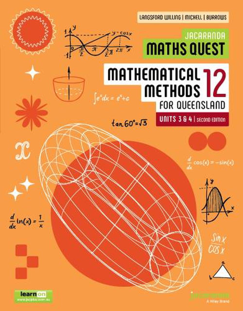 Jacaranda Maths Quest 12 Mathematical Methods Units 3 and 4 for Queensland, 2e learnON & Print ...