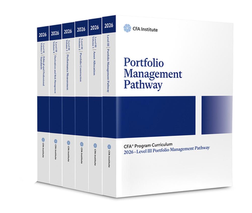 2026 CFA Level III, Portfolio Management Pathway Box Set by CFA ...