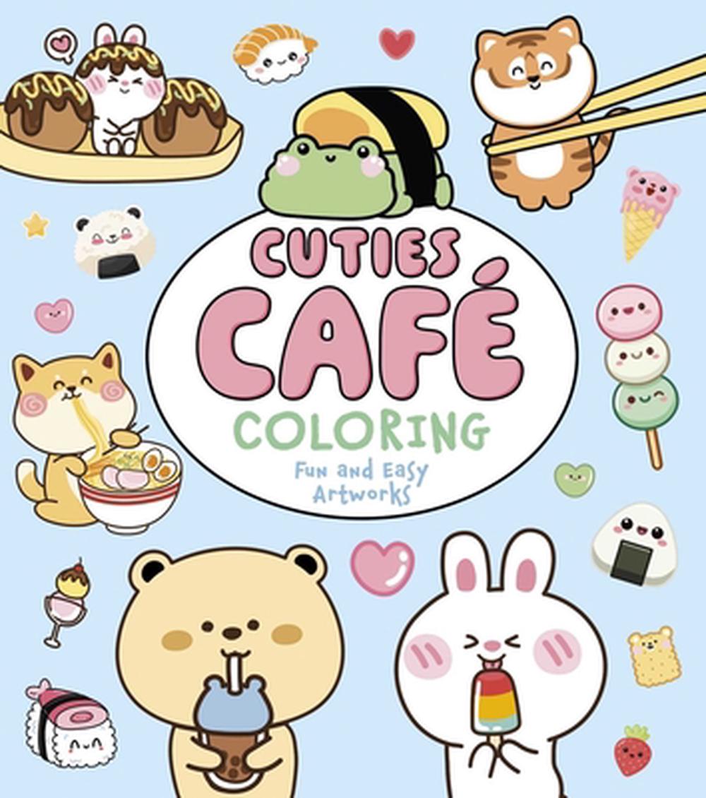 Cuties Café Coloring by Violet Peto, Paperback, 9781398867666 | Buy ...