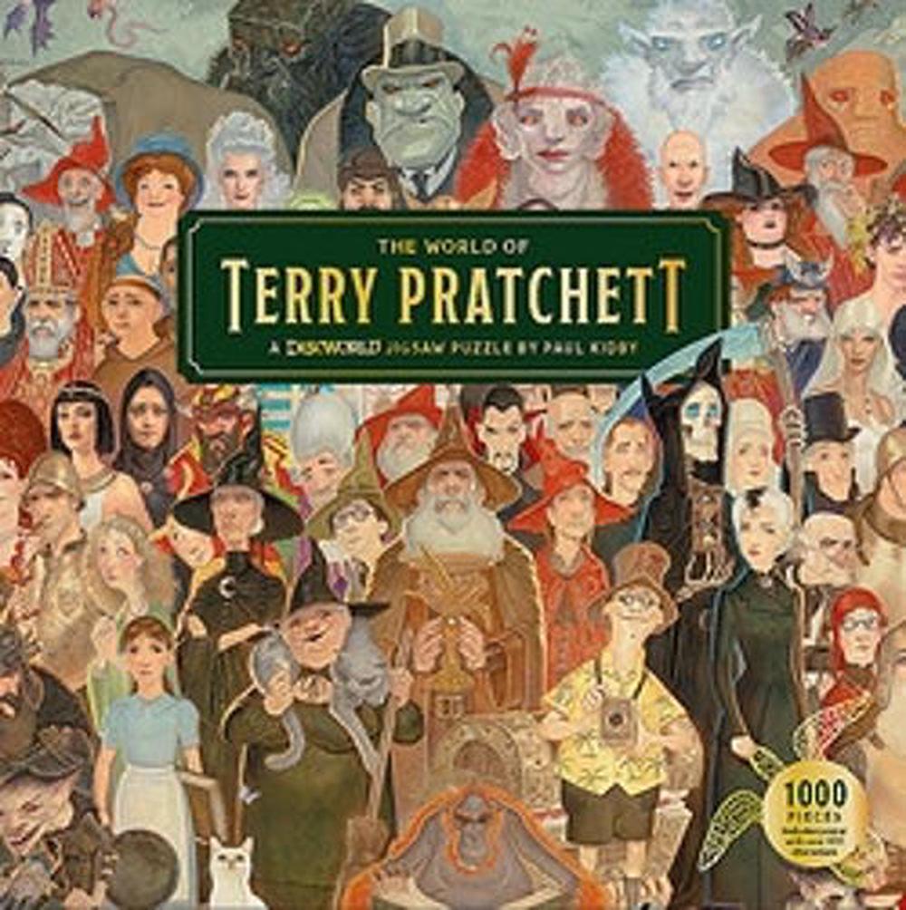 The World of Terry Pratchett 1000 Piece Puzzle by Terry Pratchett ...