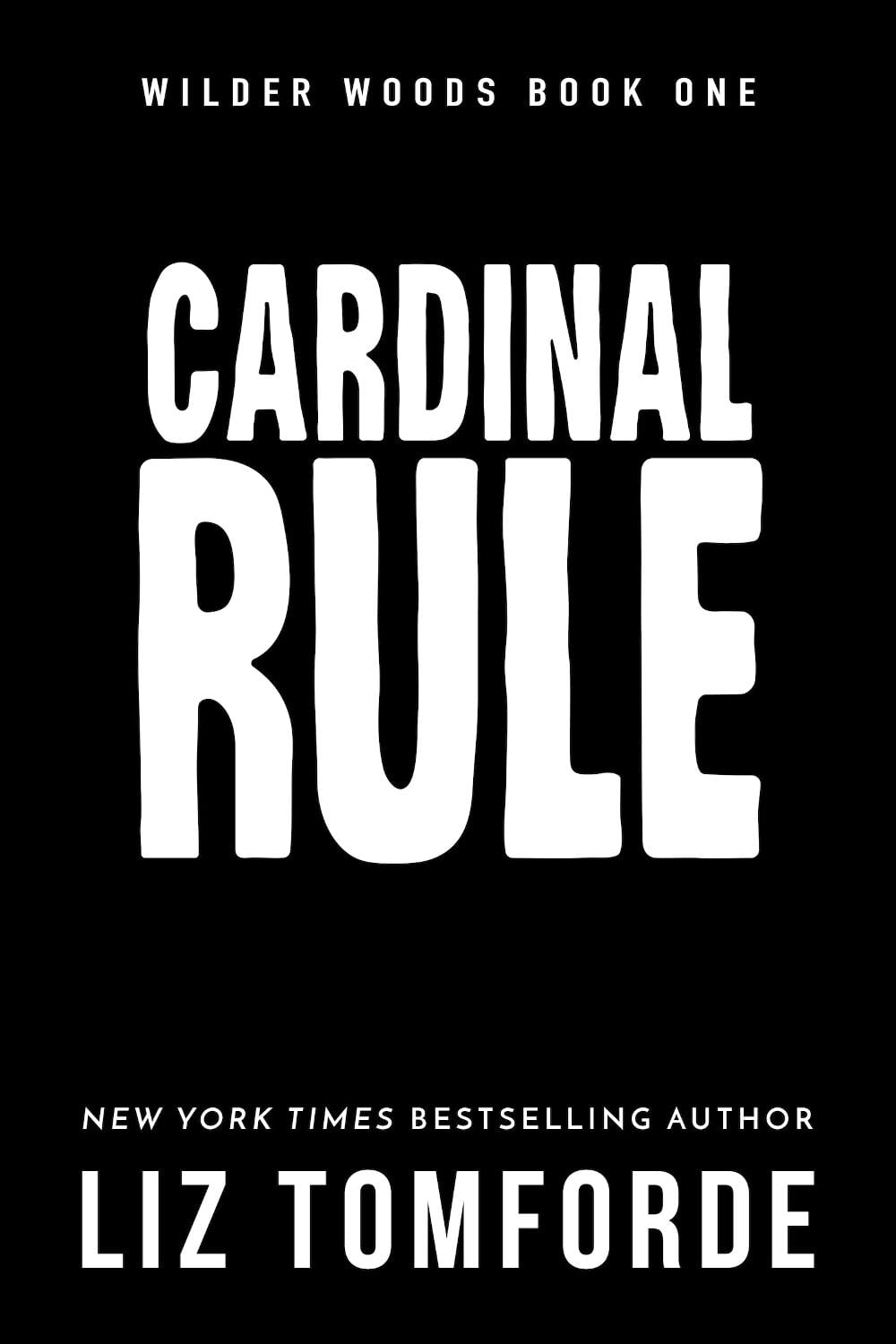 Cardinal Rule by Liz Tomforde, Paperback, 9781399754804 | Buy online at ...