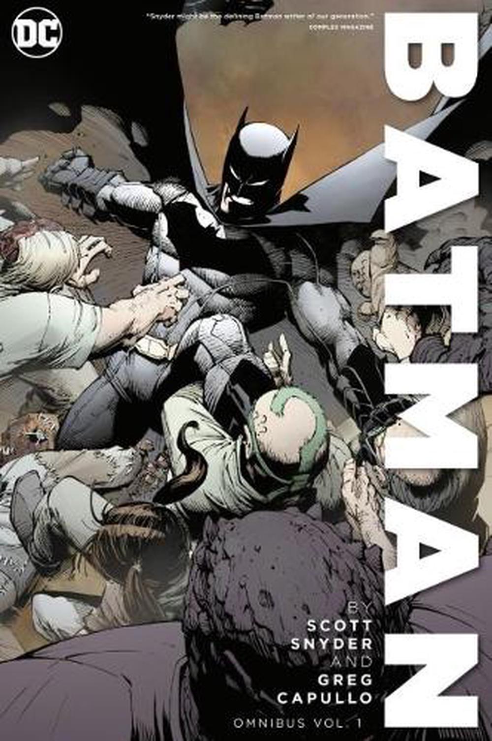 Batman by Scott Snyder and Greg Capullo Omnibus Volume 1 by Scott Snyder, Hardcover ...