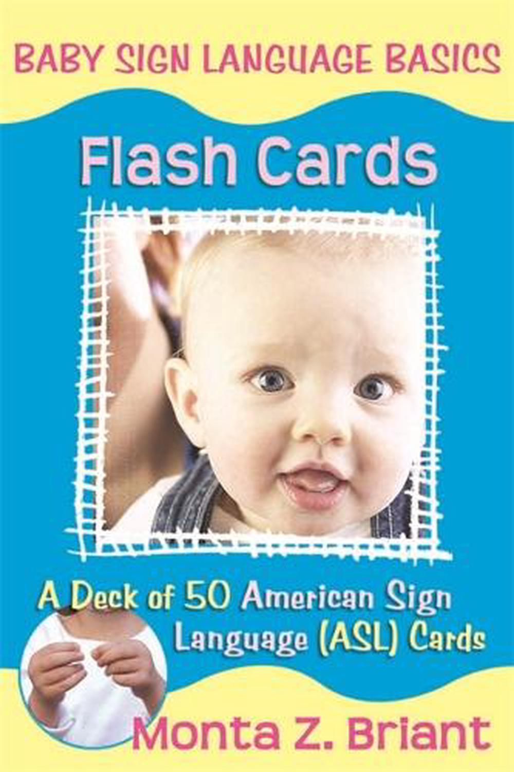 Baby Sign Language Flash Cards: A 50-Card Deck Plus Dear Friends Card ...