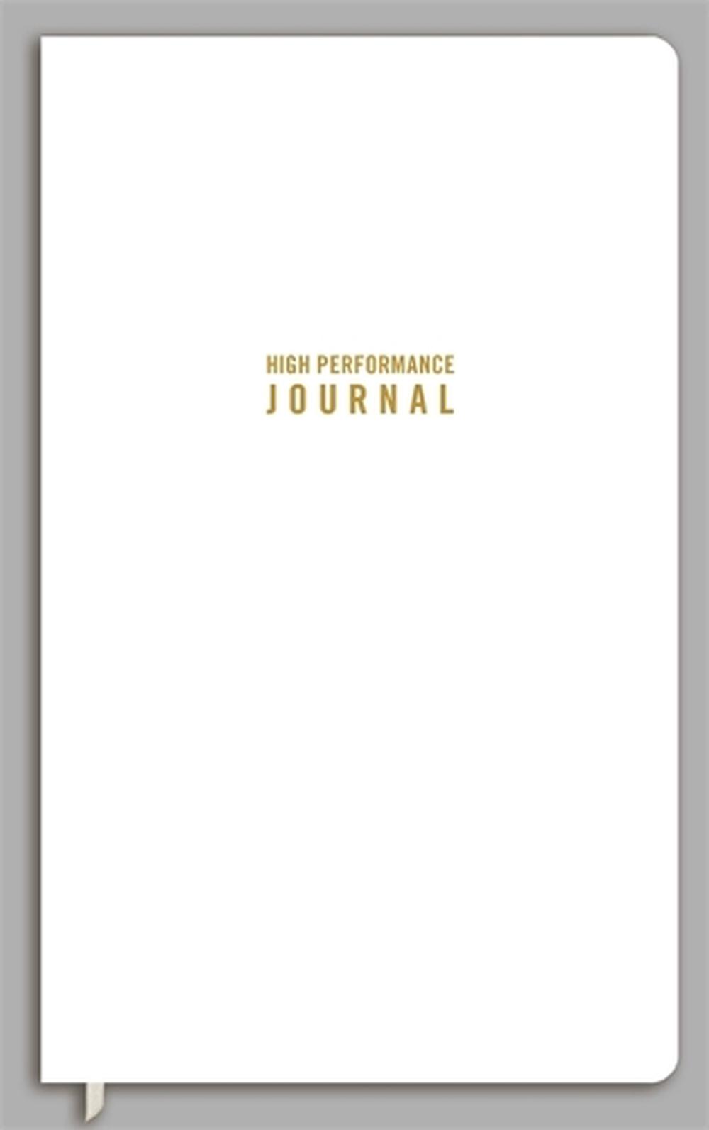 The High Performance Journal by Brendon Burchard, Hardcover ...
