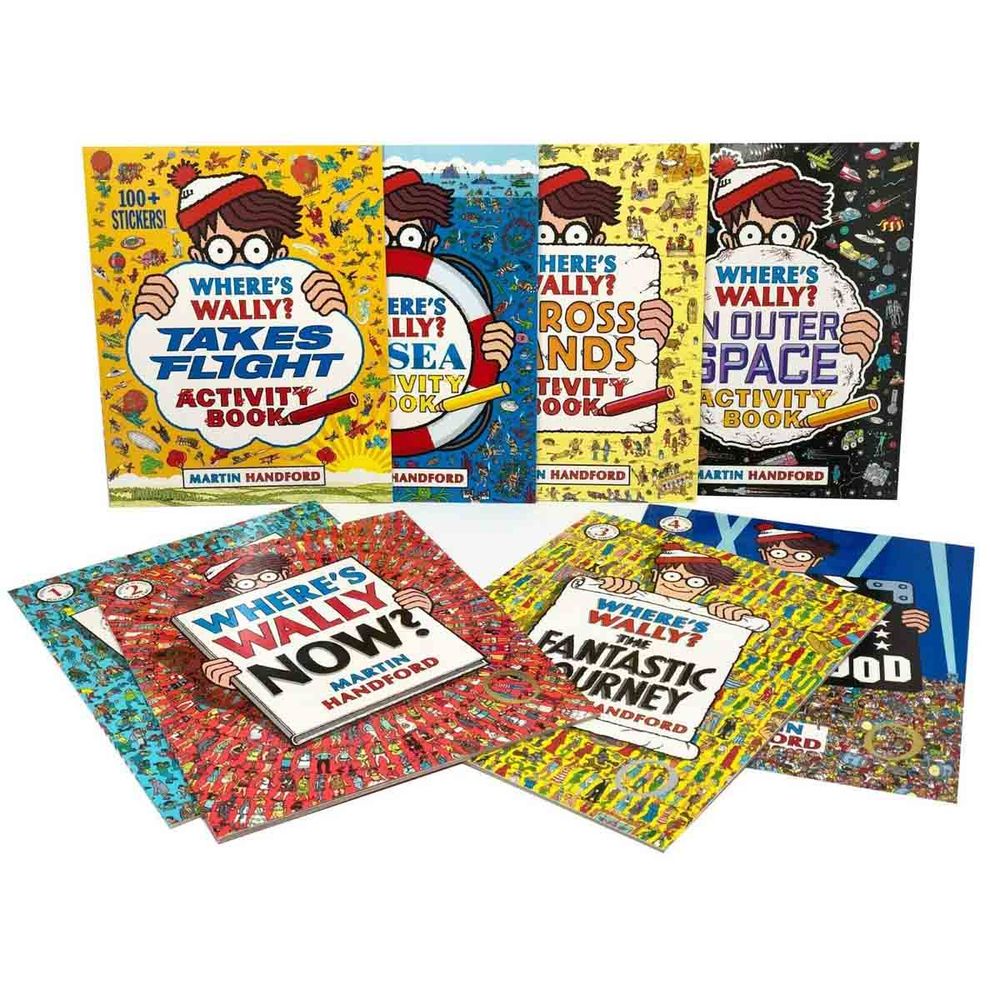 This Where's Wally Amazing Adventures and Activities by Martin Handford ...