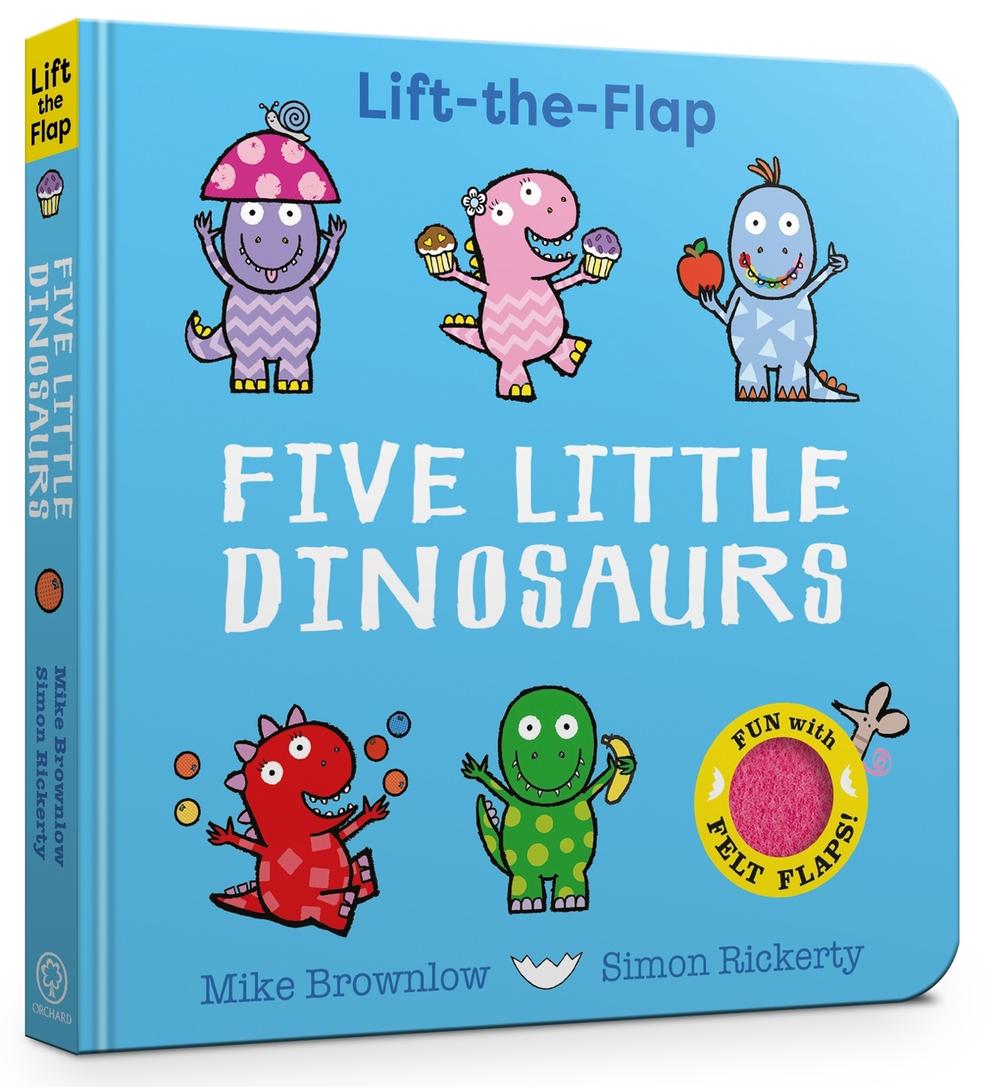 Five Little Dinosaurs by Mike Brownlow, Board Book, 9781408370704 | Buy ...