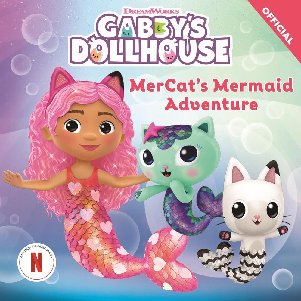 DreamWorks Gabby's Dollhouse: MerCat's Mermaid Adventure by Official ...