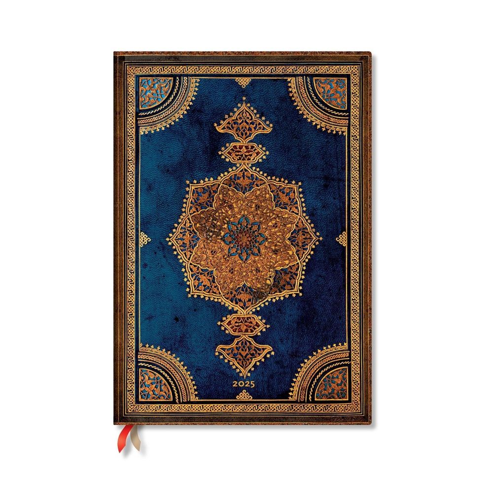 Safavid Indigo (Safavid Binding Art) Grande 12-month Vertical Hardback ...