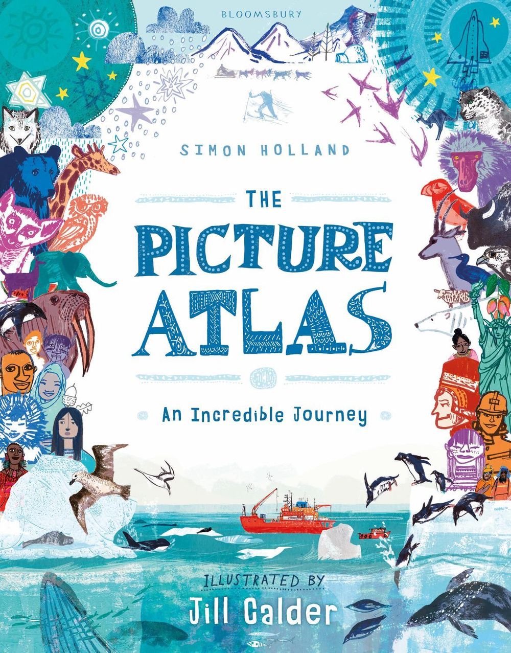 The Picture Atlas by Simon Holland, Hardcover, 9781408884867 | Buy ...