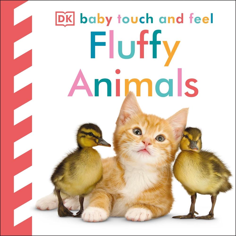 Baby Touch and Feel Fluffy Animals by DK, Board Book, 9781409376019 ...
