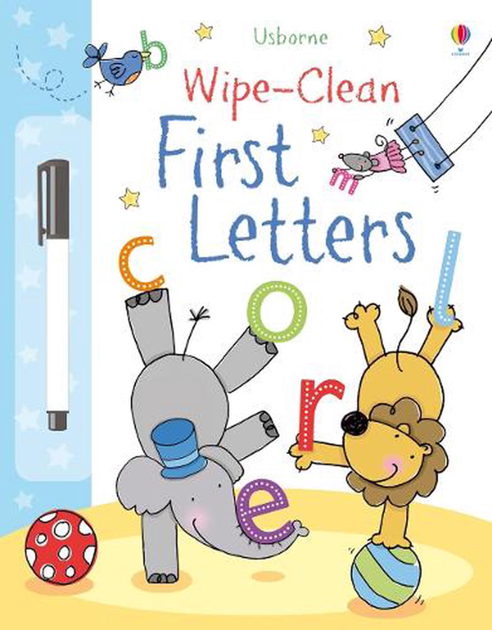Wipe-clean First Letters by Jessica Greenwell, Paperback, 9781409524502 ...