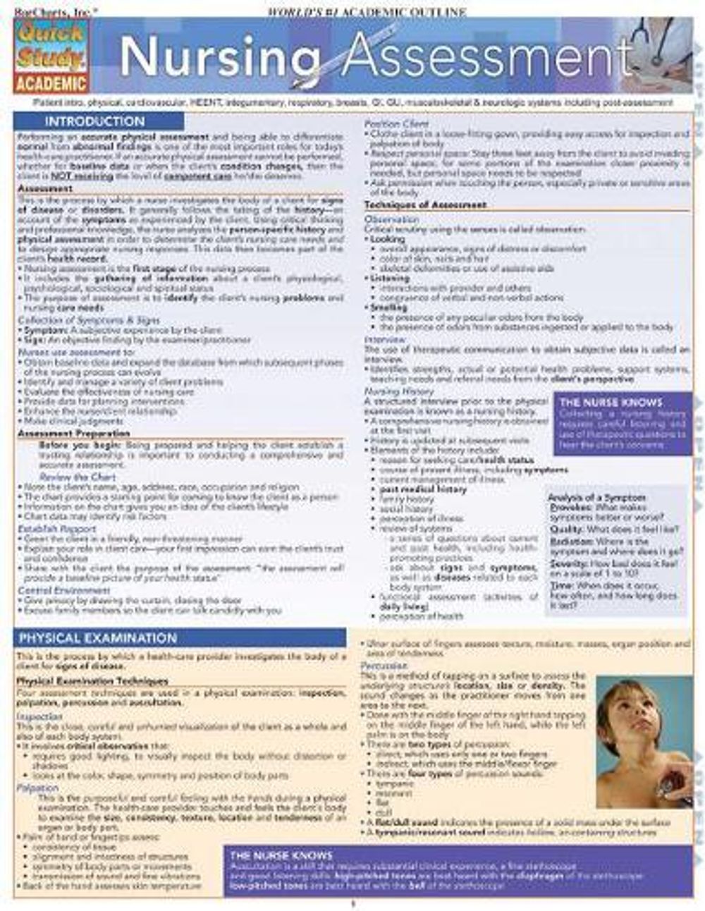 Nursing: Assessment by BarCharts, Inc., Hardcover, 9781423214335 | Buy ...