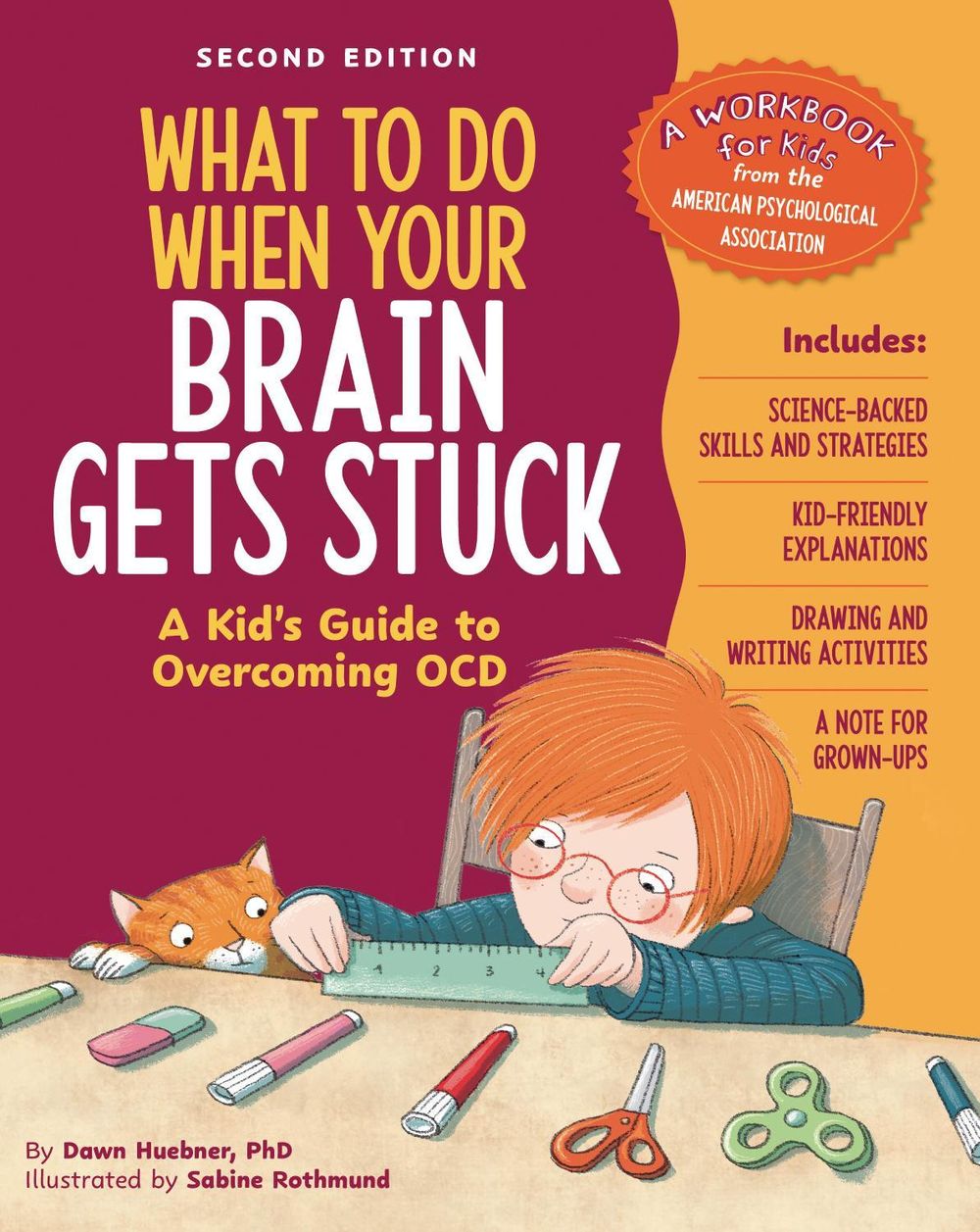 What to Do When Your Brain Gets Stuck, 2nd Edition by Dawn Huebner ...