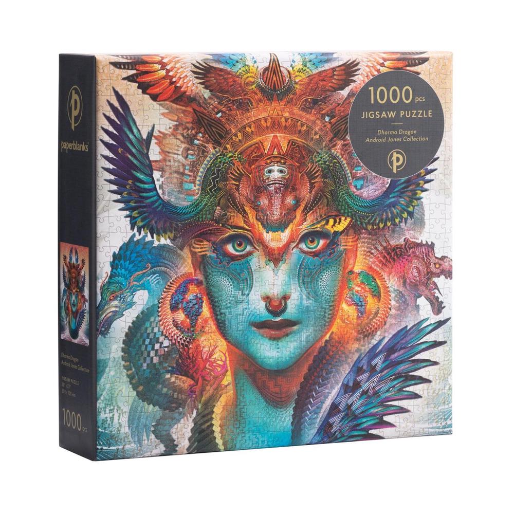 Paperblanks Dharma Dragon (Android Jones Collection) 1000 Piece Jigsaw ...