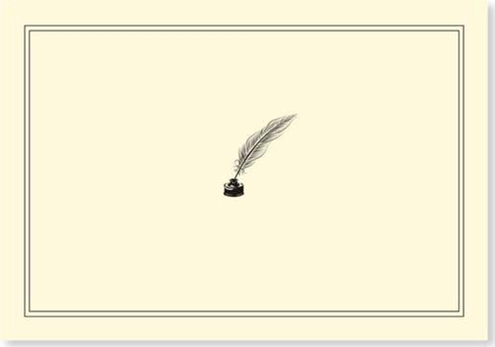Peter Pauper Press Inc,us Quill Pen and Ink Note Cards | Buy online at ...