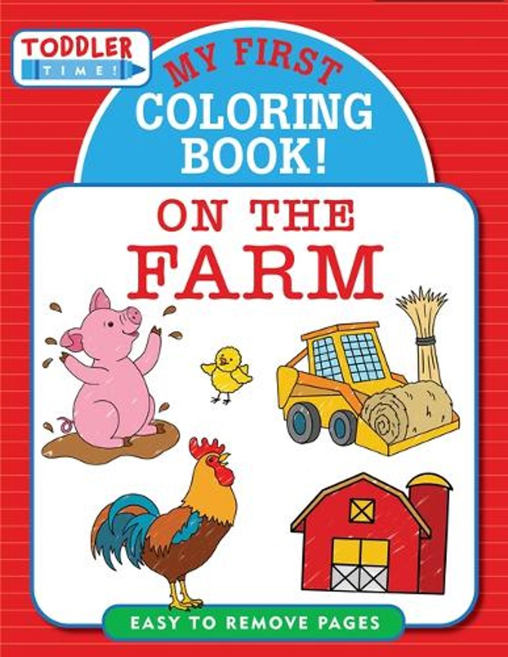 My First Coloring Book! on the Farm by Martha Zschock, Paperback ...