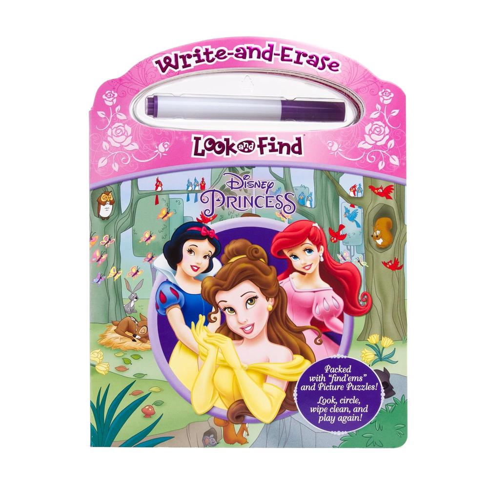 Disney Princess Write & Erase Look & Find, Paperback, 9781450840798 ...