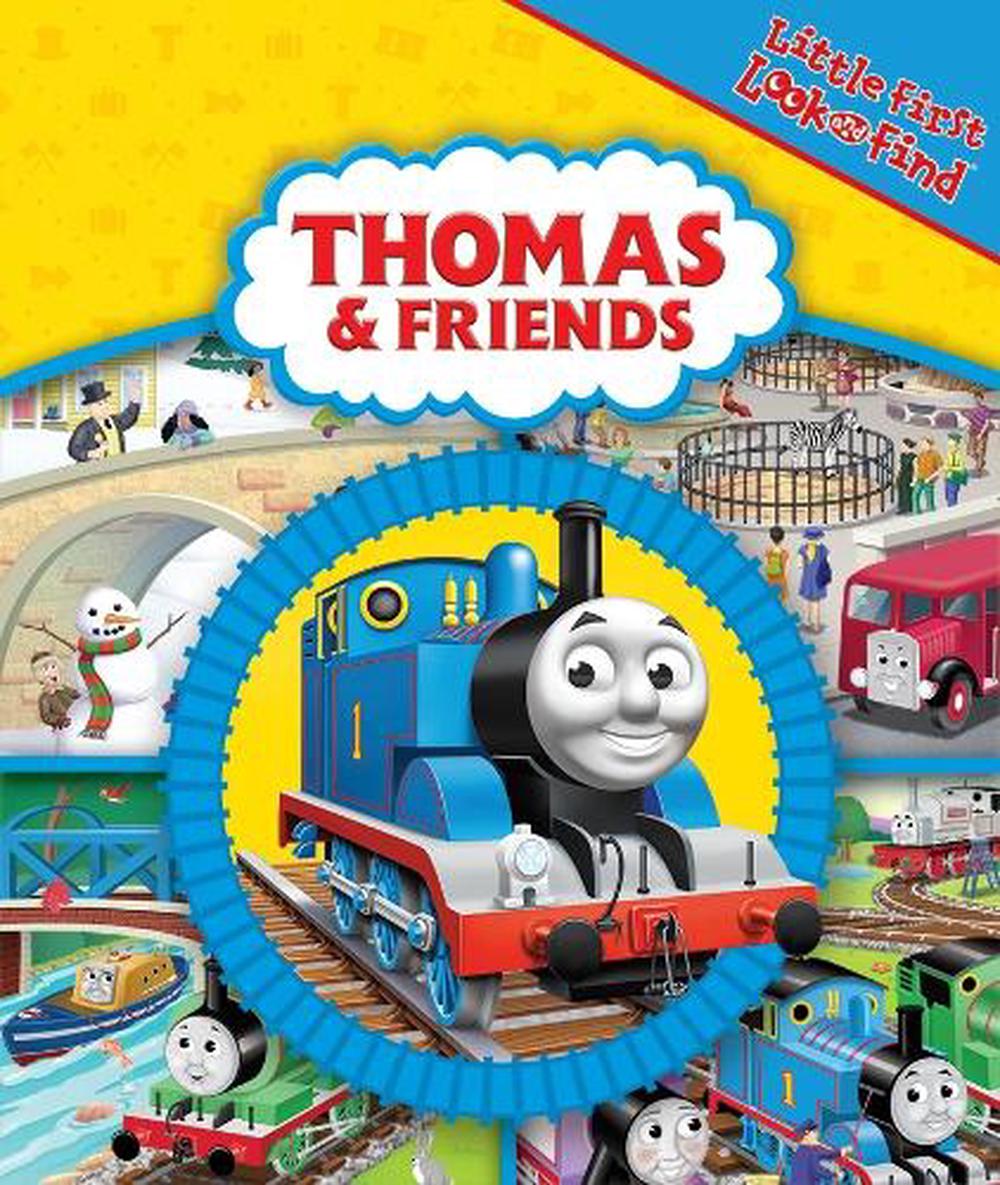 Thomas & Friends: Little First Look and Find by PI Kids, Board Book ...