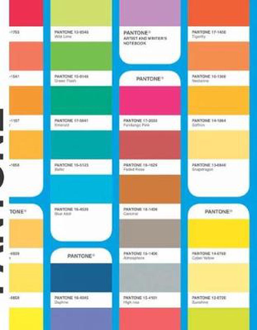 Pantone Artist and Writers Notebook by Pantone LLC, 9781452112138 | Buy ...