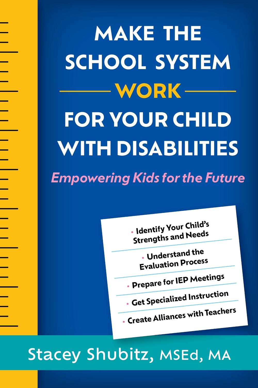 Make the School System Work for Your Child with Disabilities by Stacey Shubitz, Paperback ...