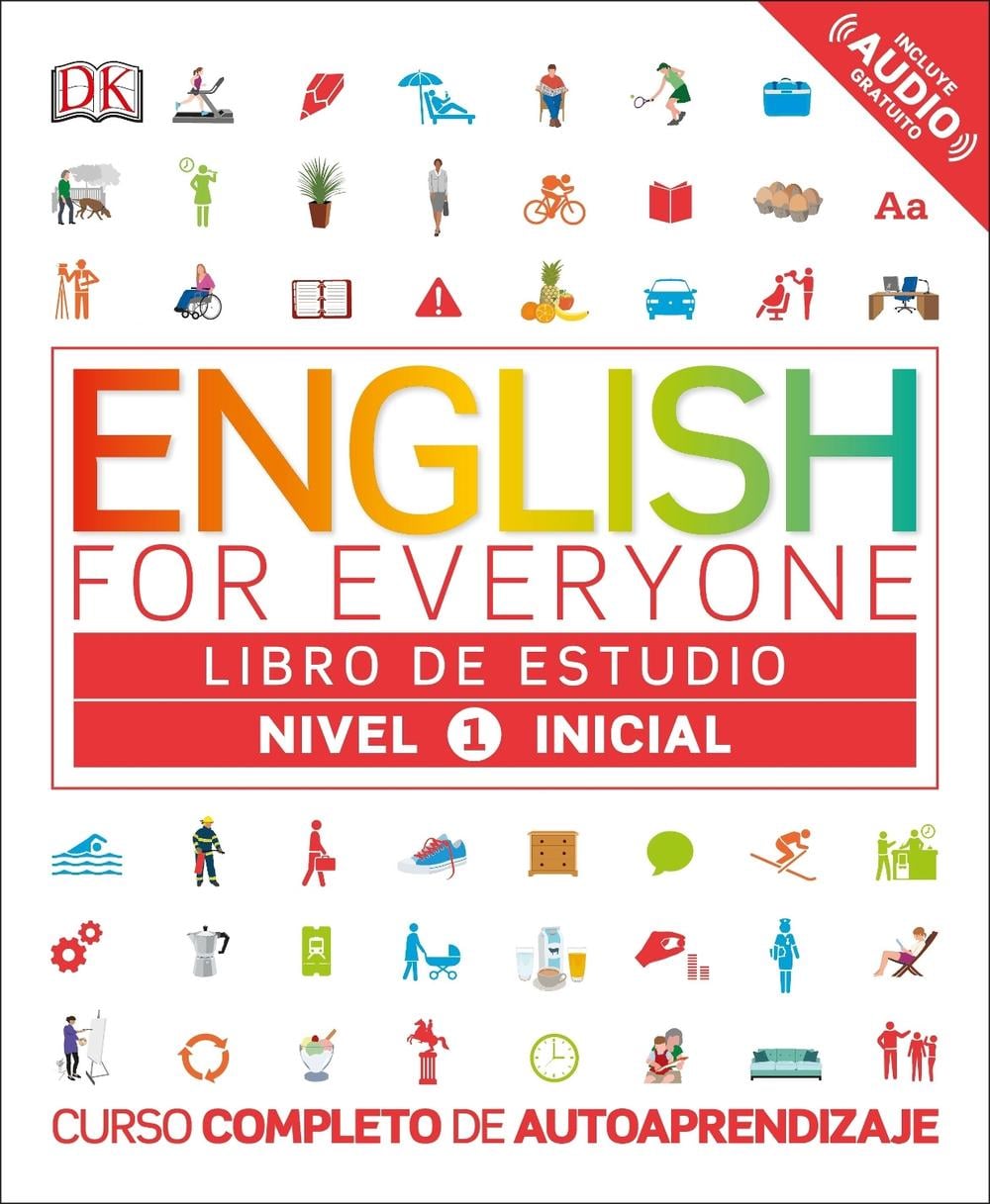English for Everyone: Nivel 1: Inicial, Libro de Estudio by DK ...
