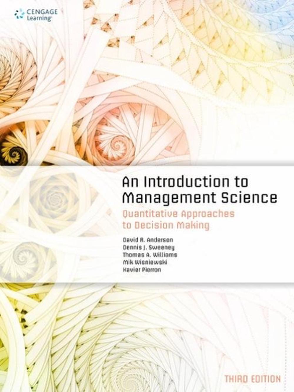 An Introduction to Management Science, 3rd Edition by Xavier Pierron ...