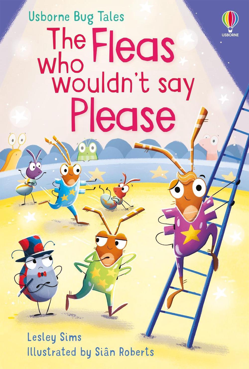 The Fleas Who Wouldn't Say Please by Lesley Sims, Hardcover ...
