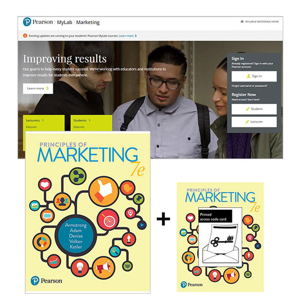 Principles of Marketing + MyLab Marketing With eText, 7th Edition by Gary Armstrong ...