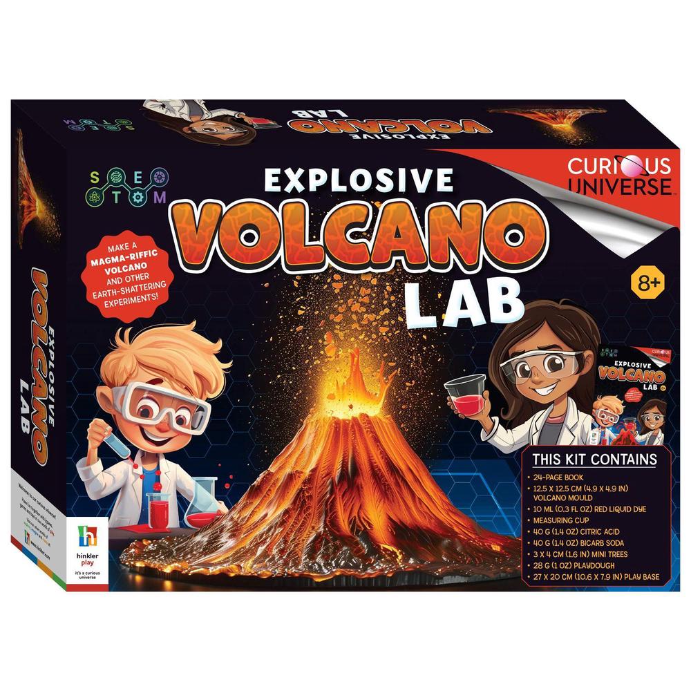 Curious Universe Volcano Experiment Lab by Hinkler Pty Ltd ...