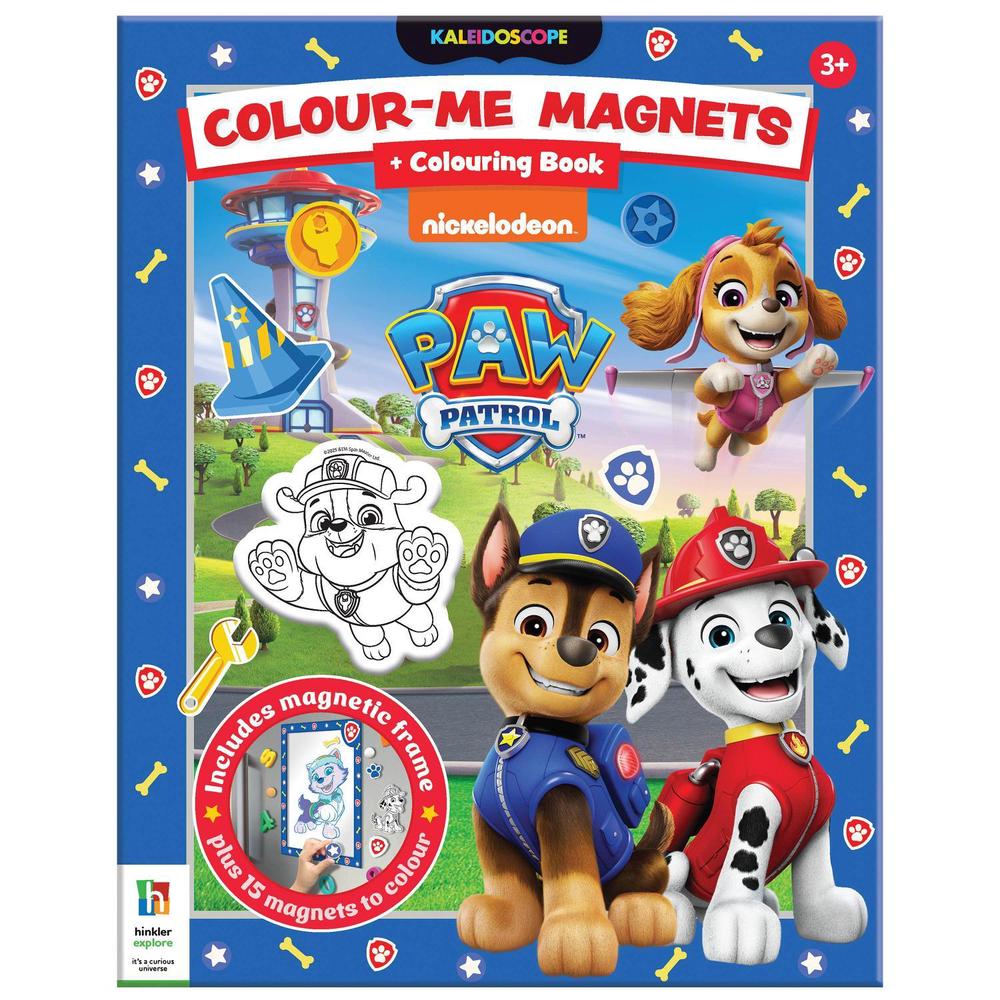 Colour-Me-Magnets Paw Patrol by Hinkler Pty Ltd, 9781488966484 | Buy ...