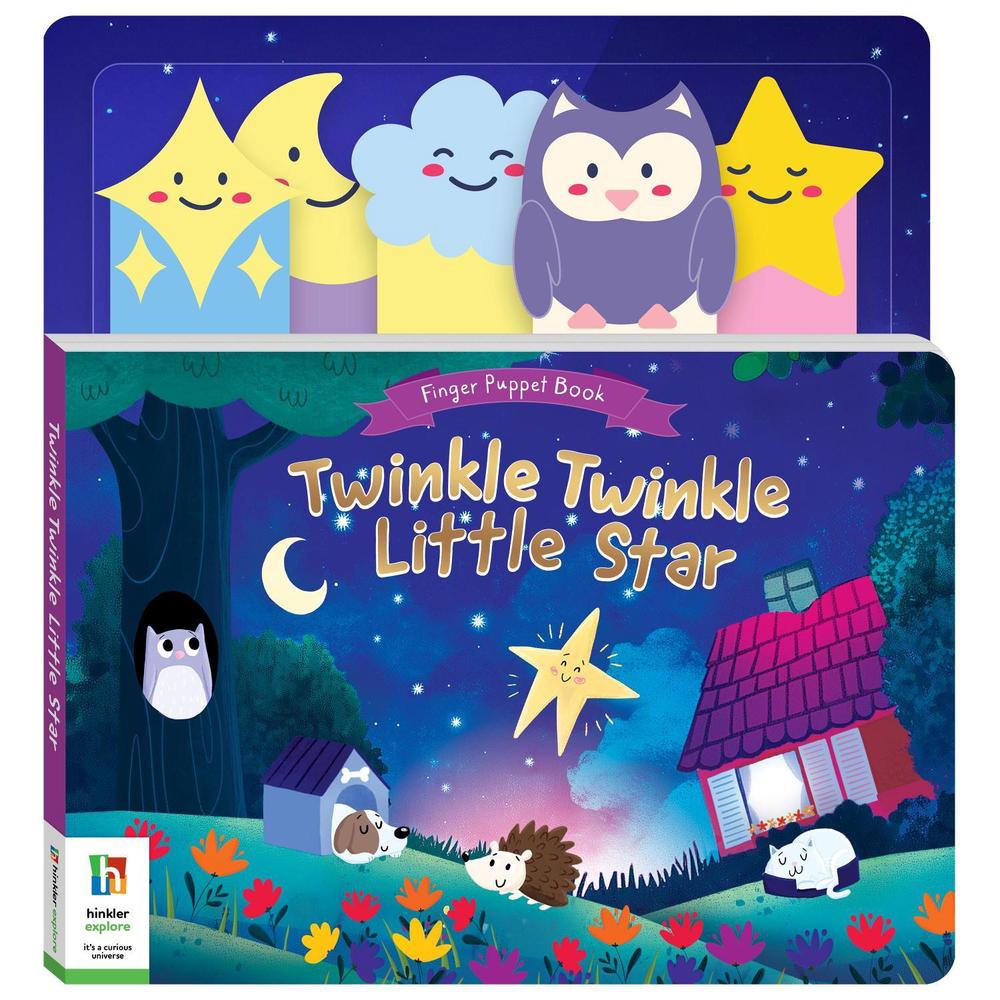 Twinkle Twinkle Little Star Finger Puppet Book by Hinkler Pty Ltd ...