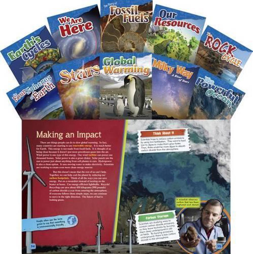 Let's Explore Earth & Space Science Grades 4-5, 10-Book Set ...